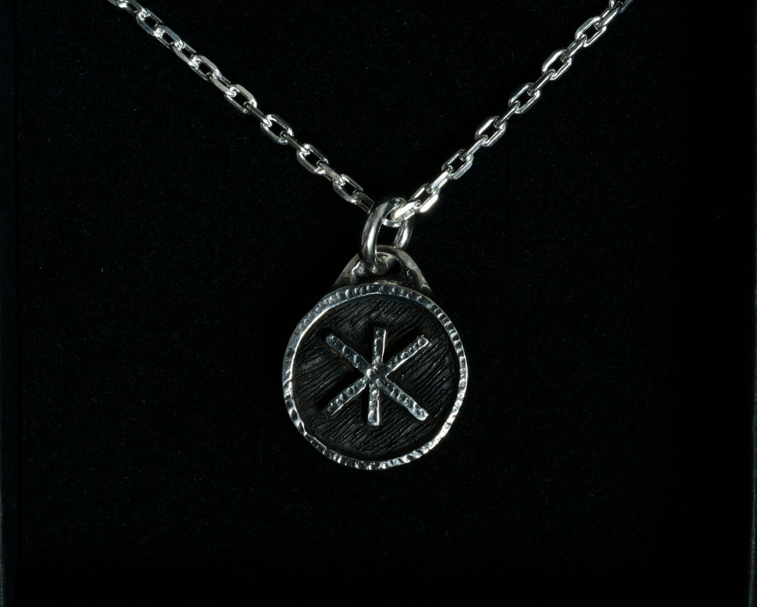 Strength Bind Rune Pendant, Viking Inspired Necklace, Norse Nordic ...
