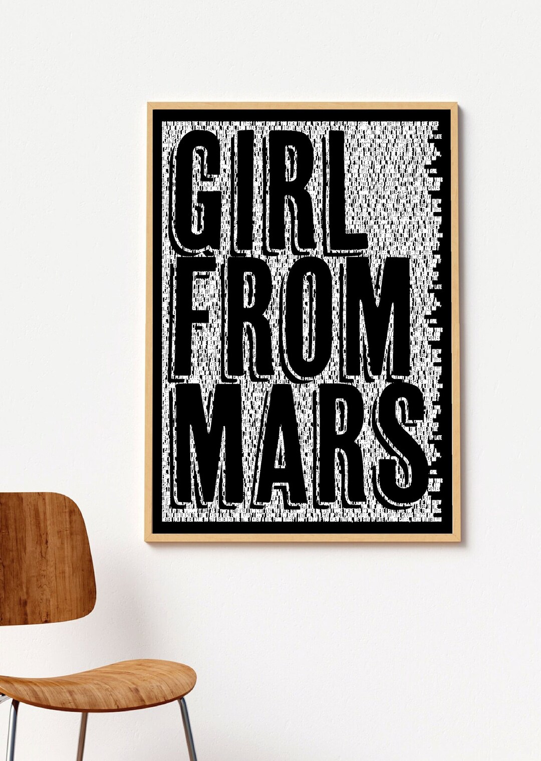 ASH Girl From Mars Fan 90's Music Poster Print Indie Britpop British ...