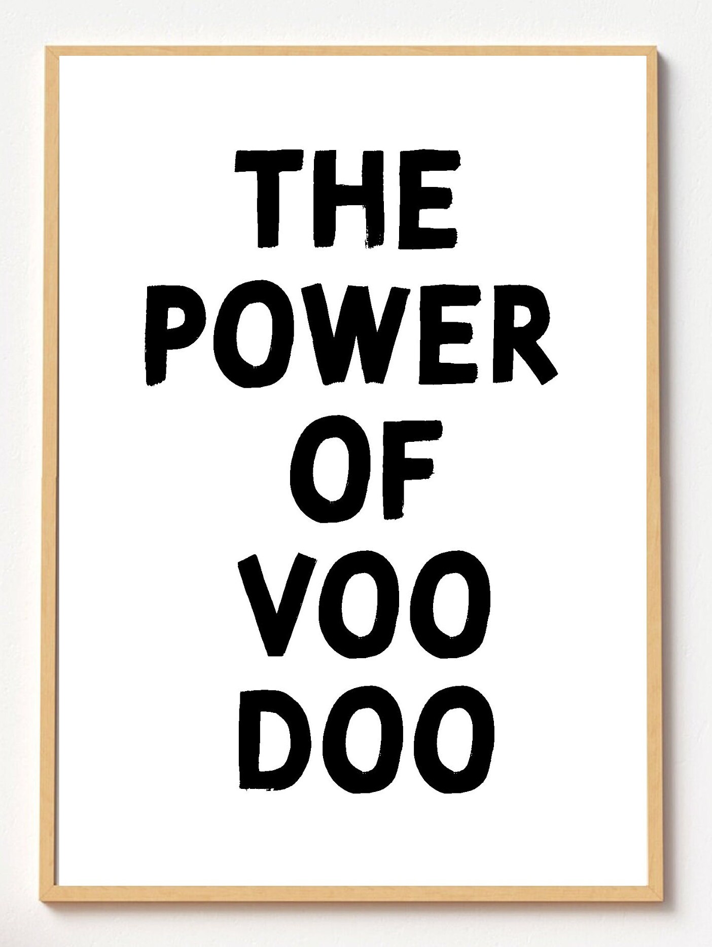 The Labyrinth the Power of Voodoo Poster Print 80's - Etsy