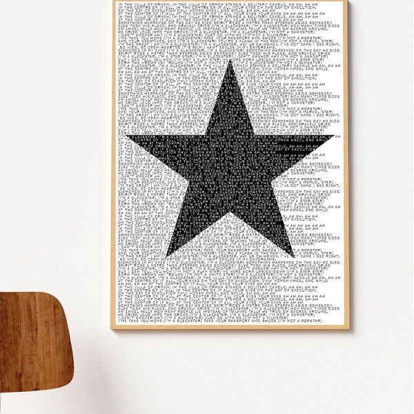 David Bowie Poster - Etsy