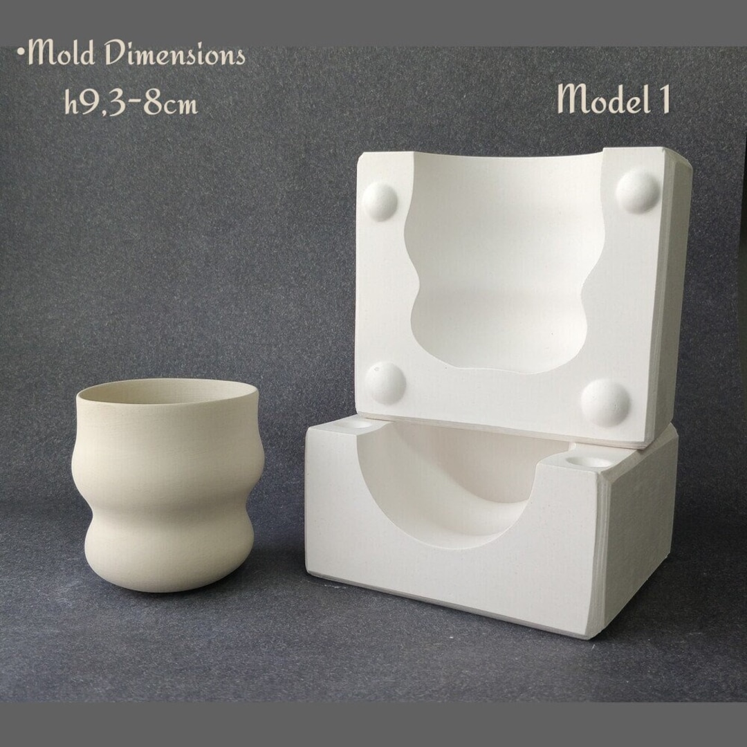 Slip Casting Mold Ceramics and Porcelain,craft Kit,plaster Mug,ceramic ...