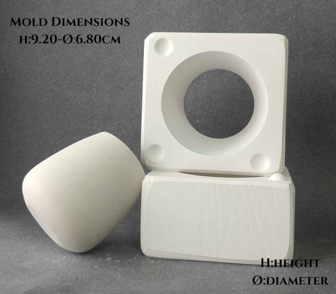 Slip Casting Mold Ceramics,craft Kit,plaster Mug,ceramic Casting ...