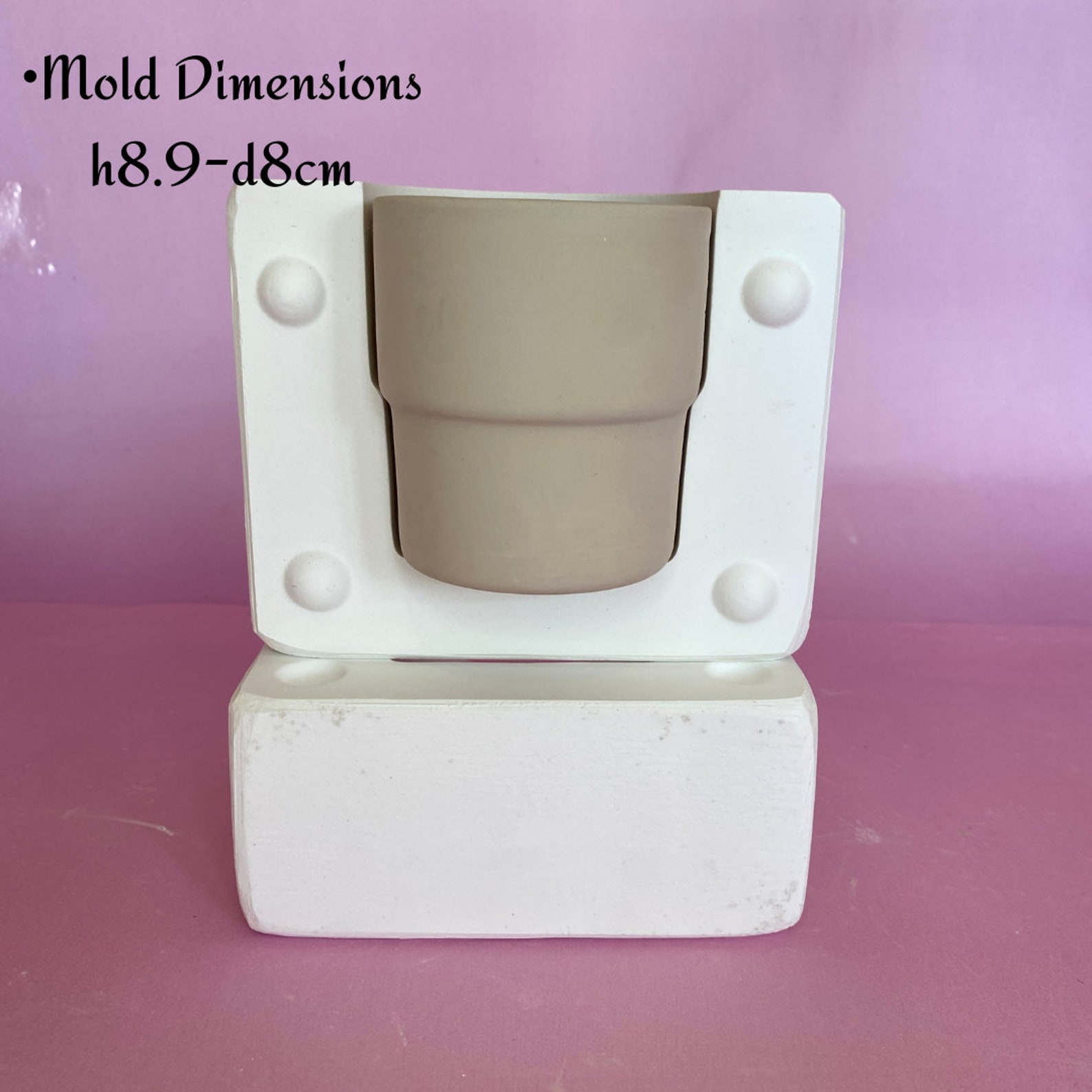 Slip Casting Mold Ceramics,craft Kit,plaster Mug,ceramic Casting ...