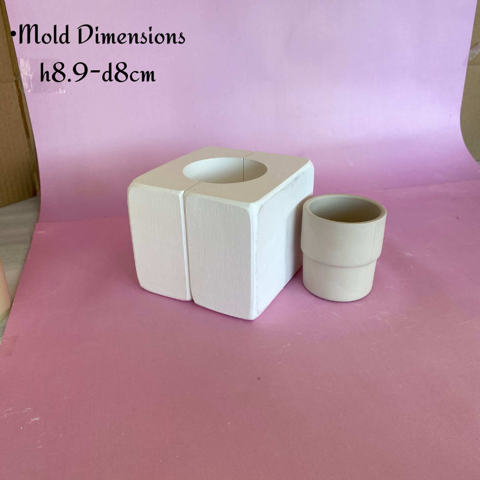 Slip Casting Mold Ceramics,craft Kit,plaster Mug,ceramic Casting ...