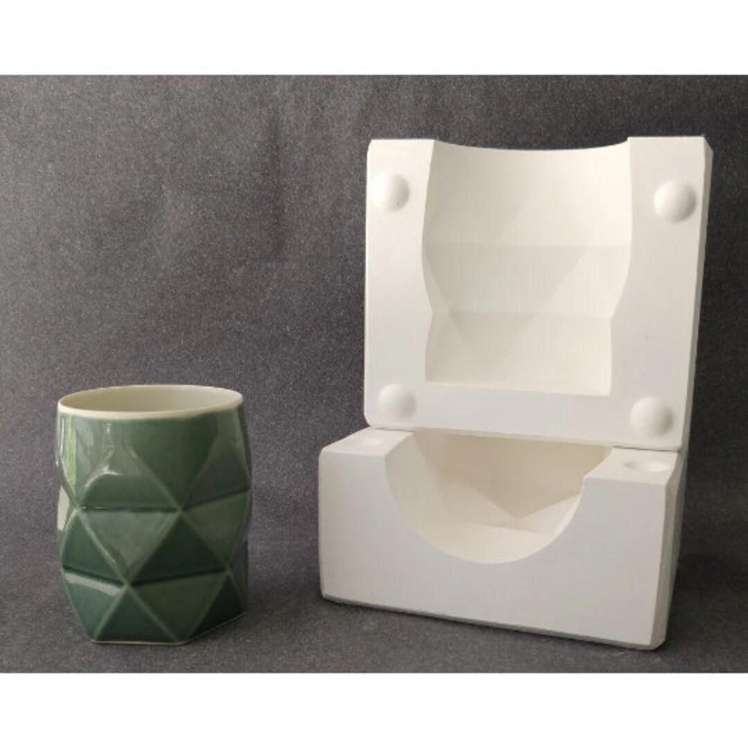 Slip Casting Mold Ceramics,craft Kit,plaster Mug,ceramic Casting ...
