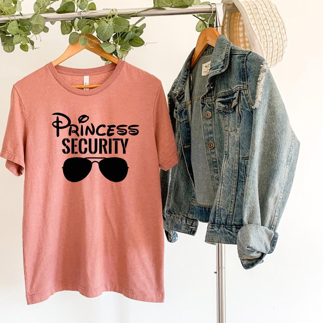 Princess Security Family Vacation Shirt, Princess Protection Shirt ...