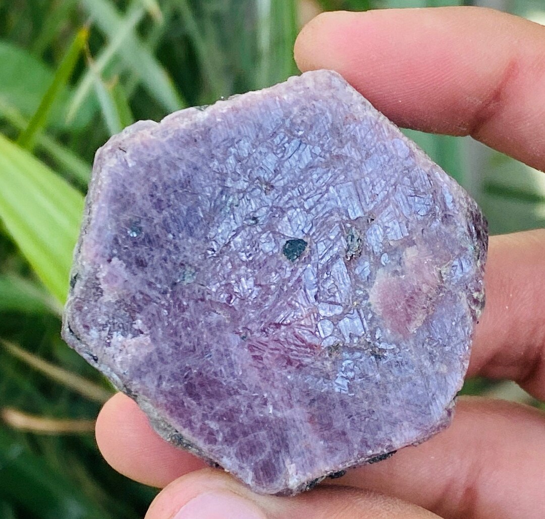 Ruby Raw Record Keeper Triangle Formation Specimen Ruby Record Keeper Corundum Uncut Carat 580 ...