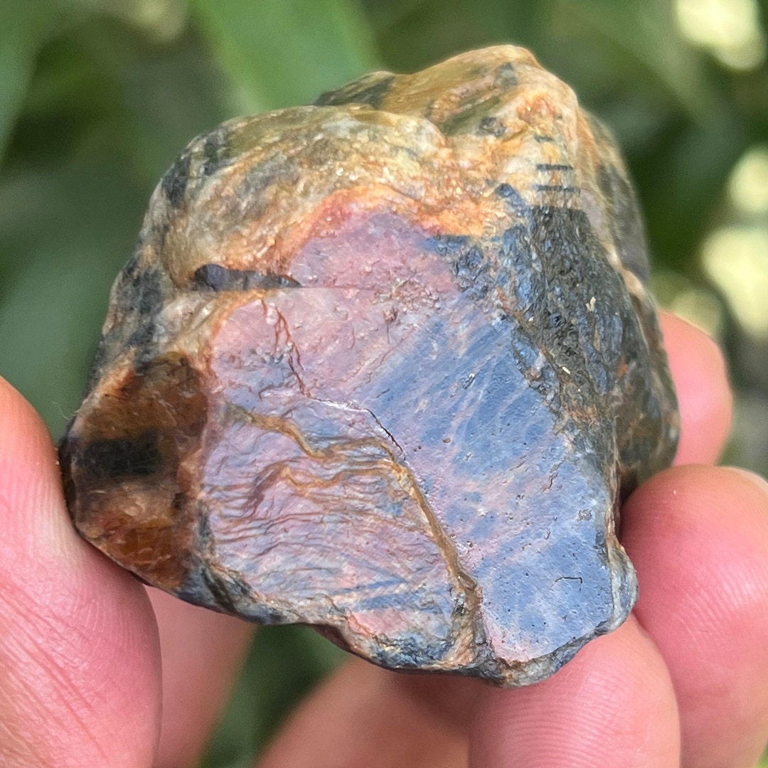 Spécimen de saphir bleu naturel Saphir bleu brut grande - Etsy France