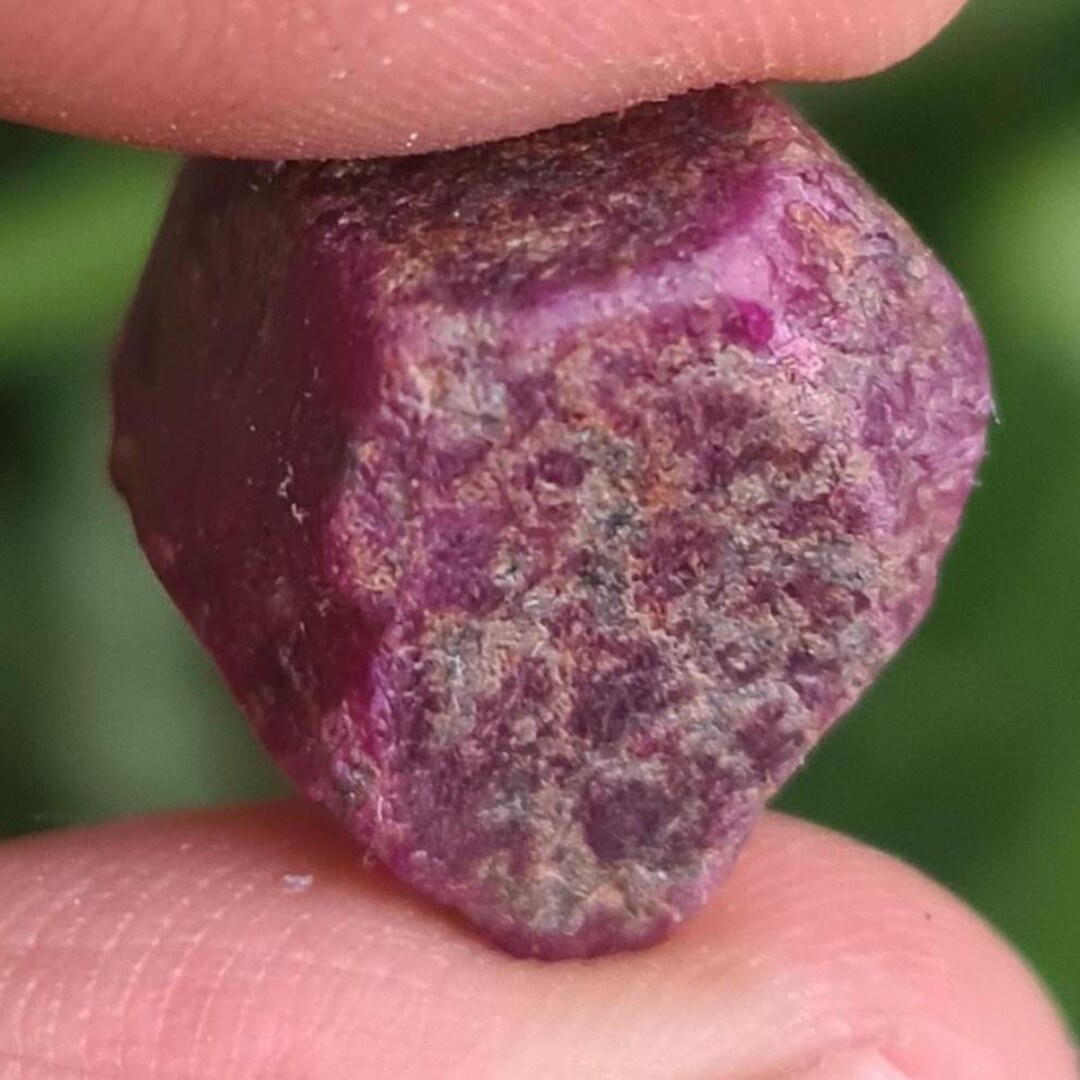 Natural Ruby Raw Specimen: Marvelous Red Ruby Crystal Healing Gemstone ...