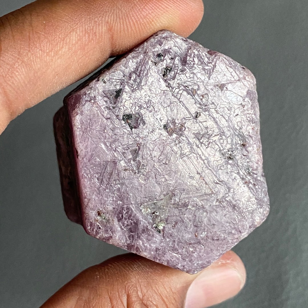 Natural Ruby Record Keeper Ruby Triangle Gateway, Ruby Healing Crystal ...