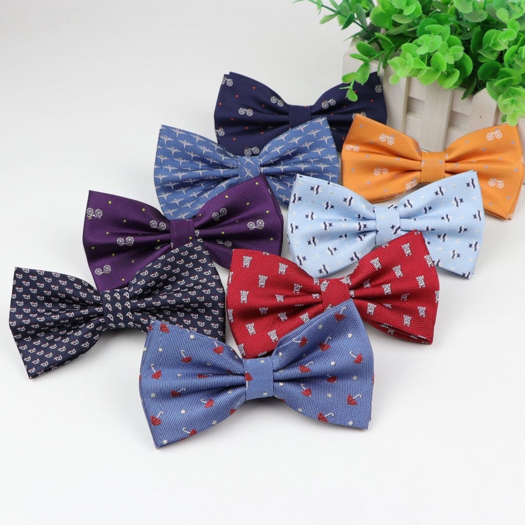 BOW TIES| Cats and Dogs Bow Ties| Kids Bowties| Variety Bow Ties, Fun ...