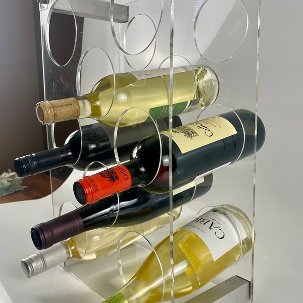 Acrylic Wine Rack - Etsy