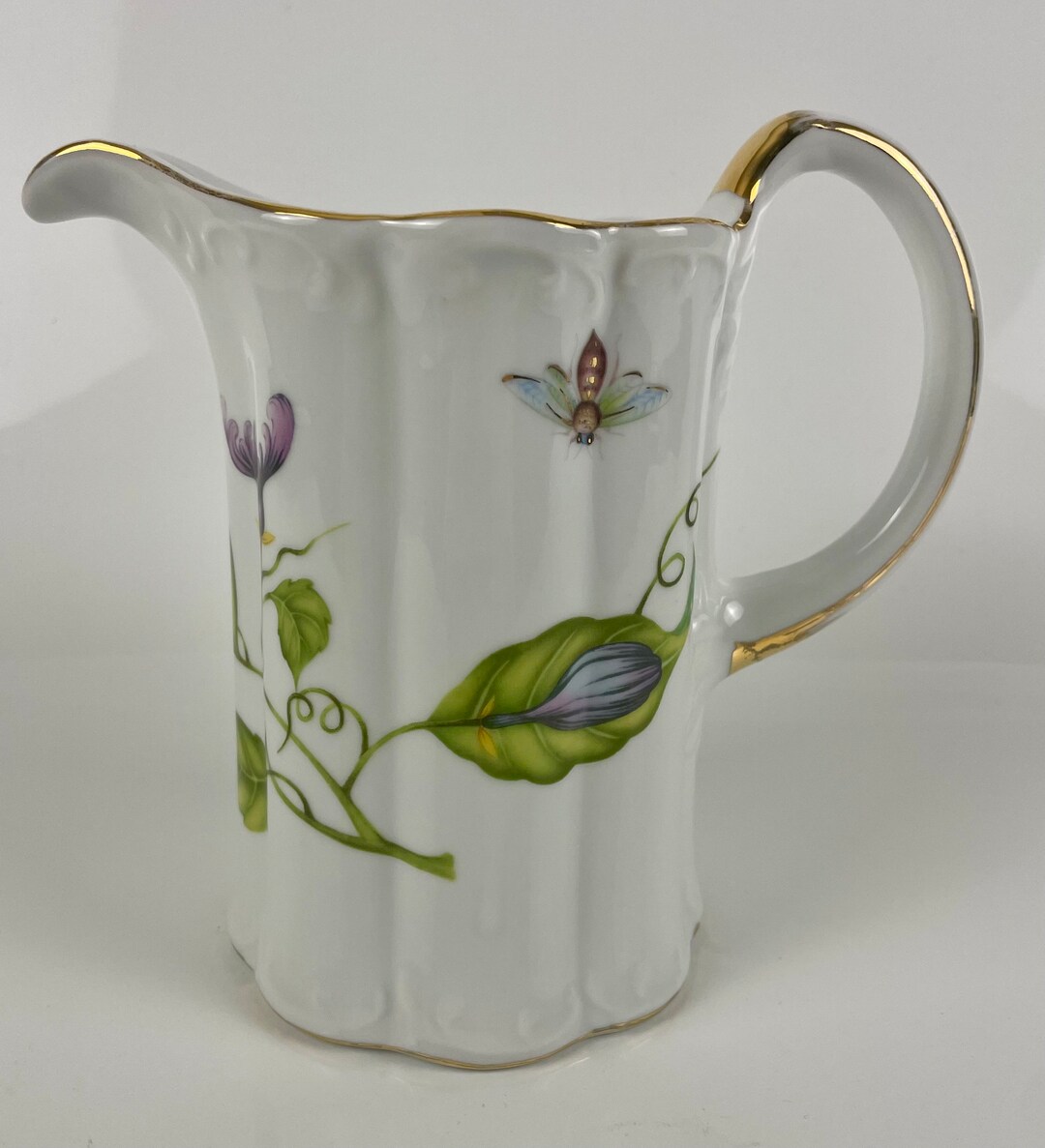 Vintage Porcelain I. Godinger & Co. Pitcher - Etsy