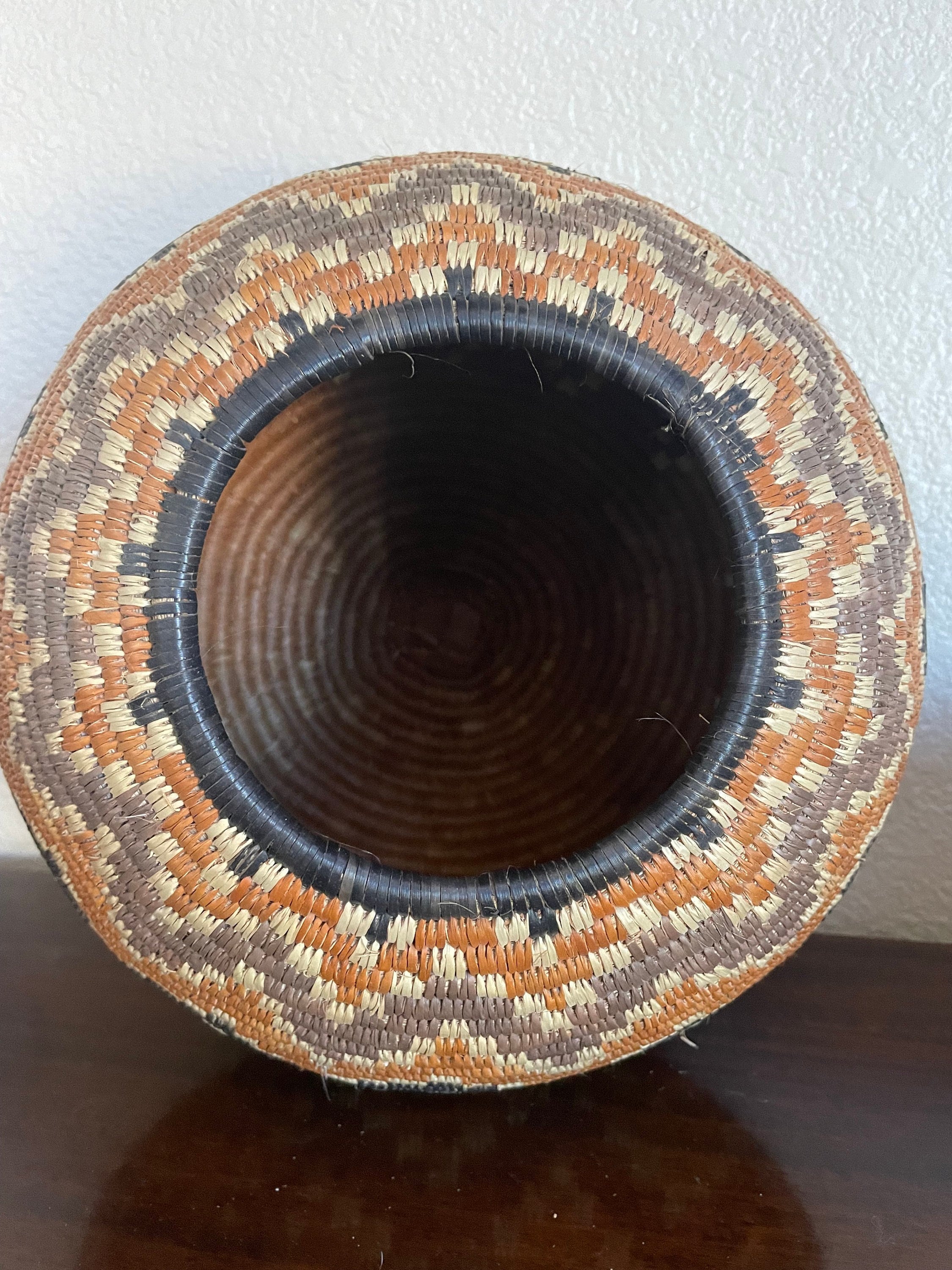 African Zulu Tribal Hand Woven Basket Lidded Traditional Ukhamba - Etsy