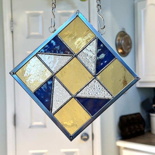 Stained Glass Square - Etsy