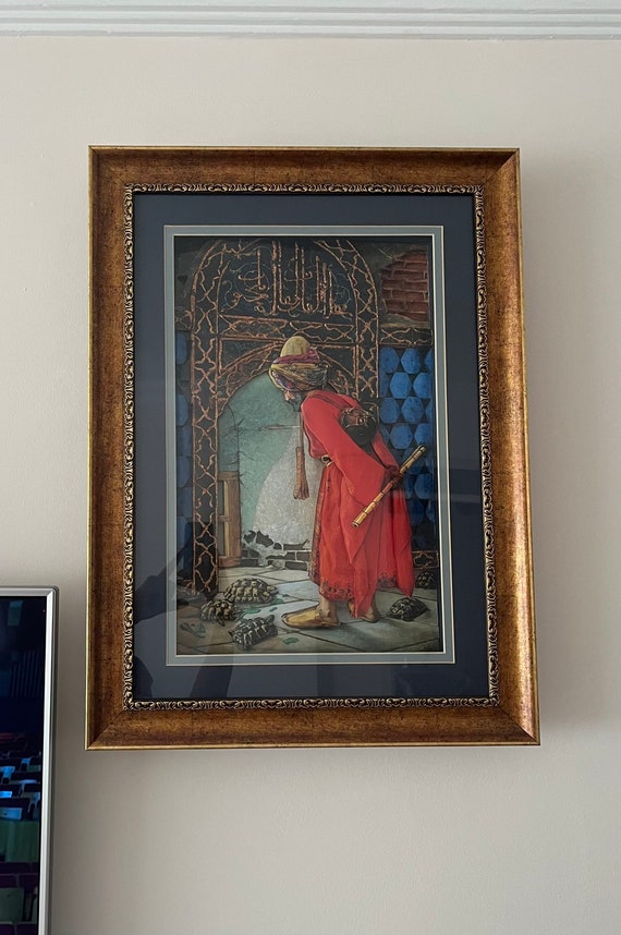 Tortoise Trainer by Osman Hamdi Bey 3d Painting Relief - Etsy