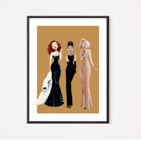 Female Celebrity Poster - Etsy