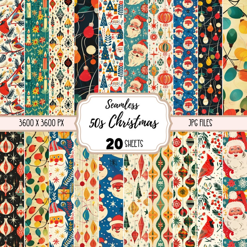 50s Christmas - Etsy
