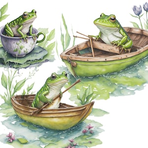 Frogs on Wheels CLIPART PNG Files, Commercial Use, Transparent ...