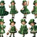St Patrick's Day Kids CLIPART PNG Files Commercial Use Transparent ...