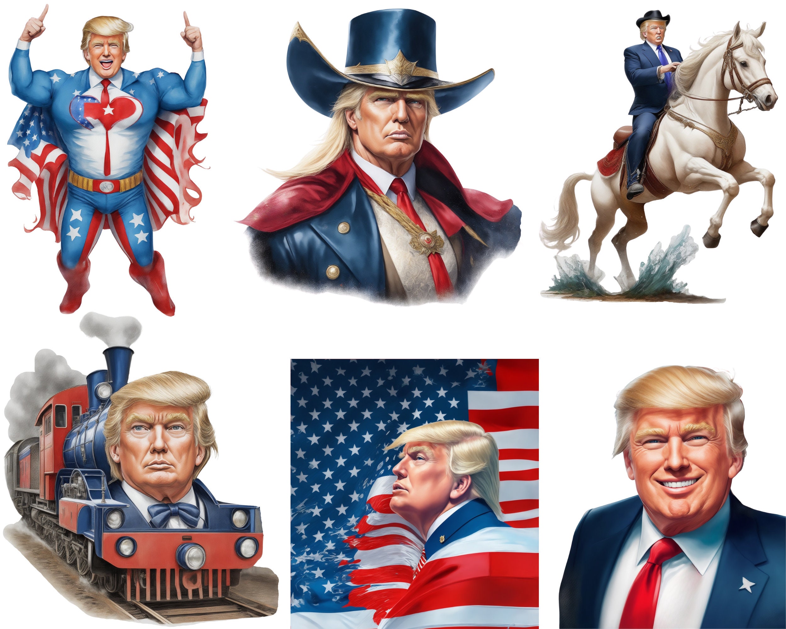 Donald Trump CLIPART PNG Files, Commercial Use, Transparent Background ...