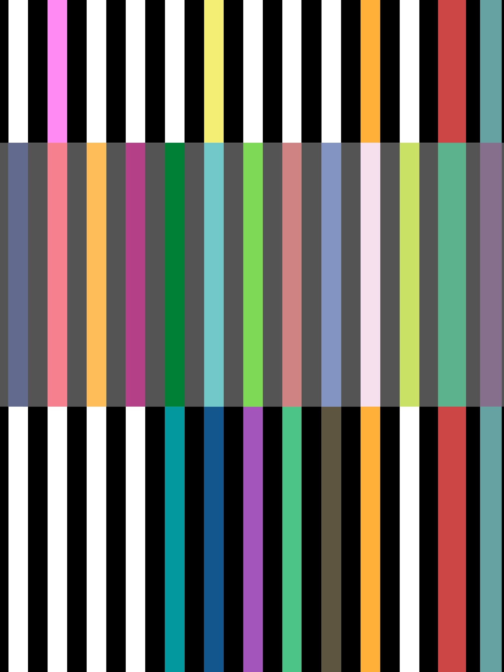 INSTANT DOWNLOAD Colorful Stripes Art Print, Set of 2, Abstract Poster ...