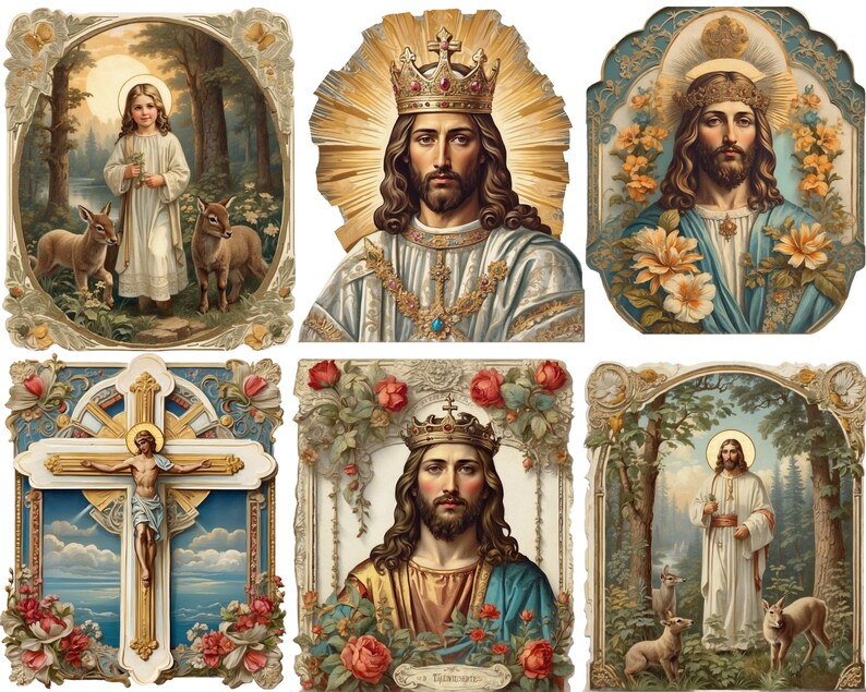 Jesus Christ CLIPART PNG Files Commercial Use Transparent Background ...