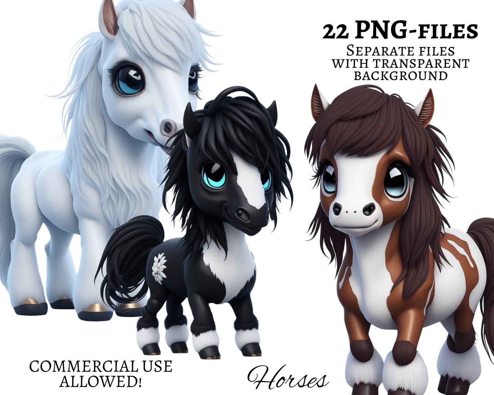 Farm Animals CLIPART PNG Files, Commercial Use, Transparent Background ...