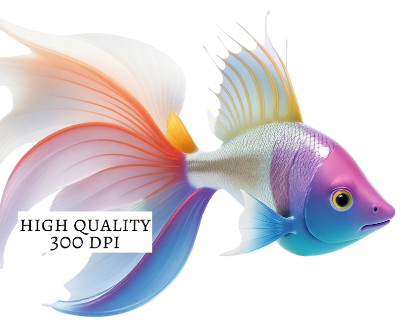Funny Fish CLIPART PNG Files Commercial Use Transparent Background ...