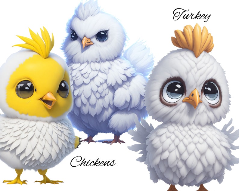 Farm Animals CLIPART PNG Files, Commercial Use, Transparent Background ...