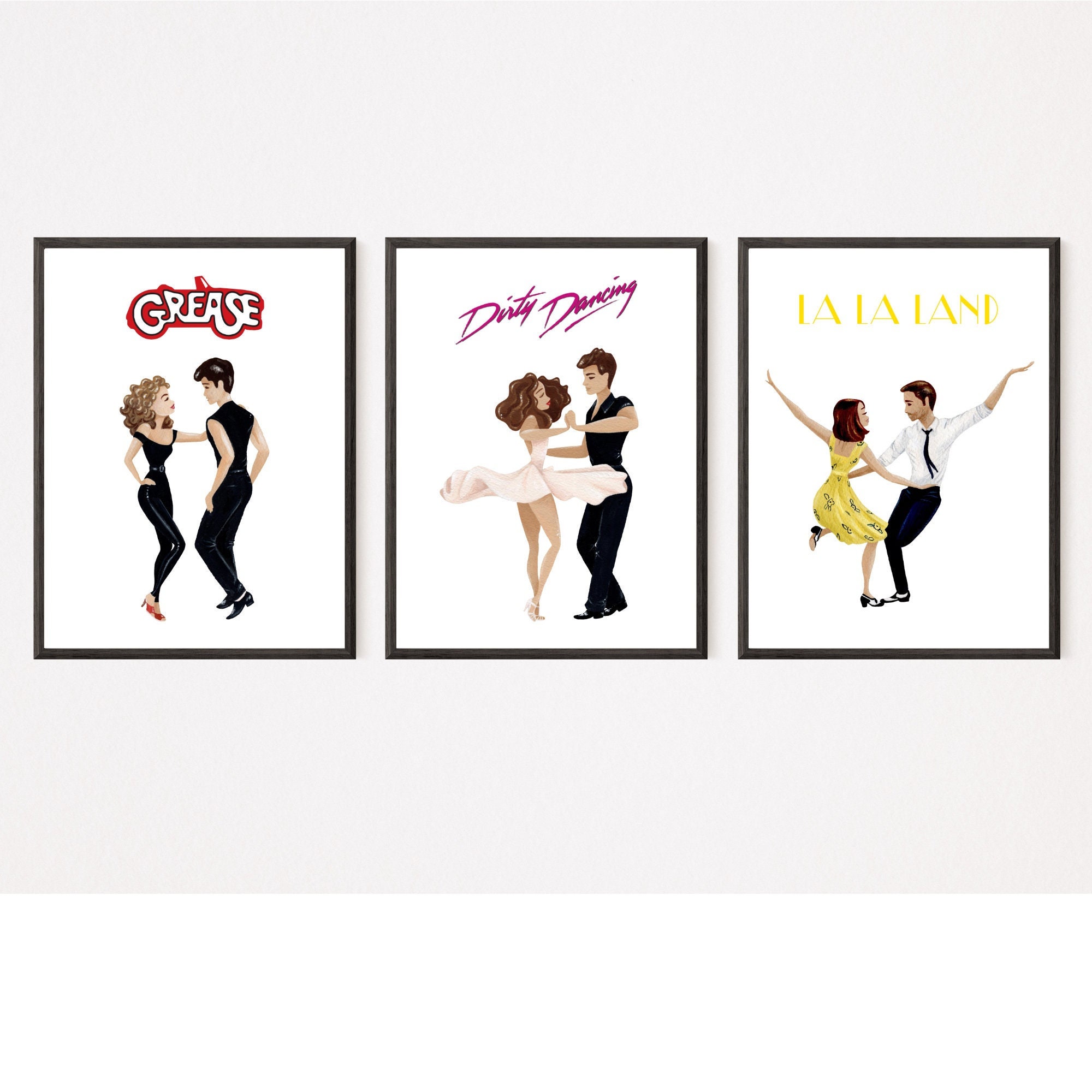 INSTANT DOWNLOAD Dance Movie Poster Set of 3 Hollywood Print - Etsy