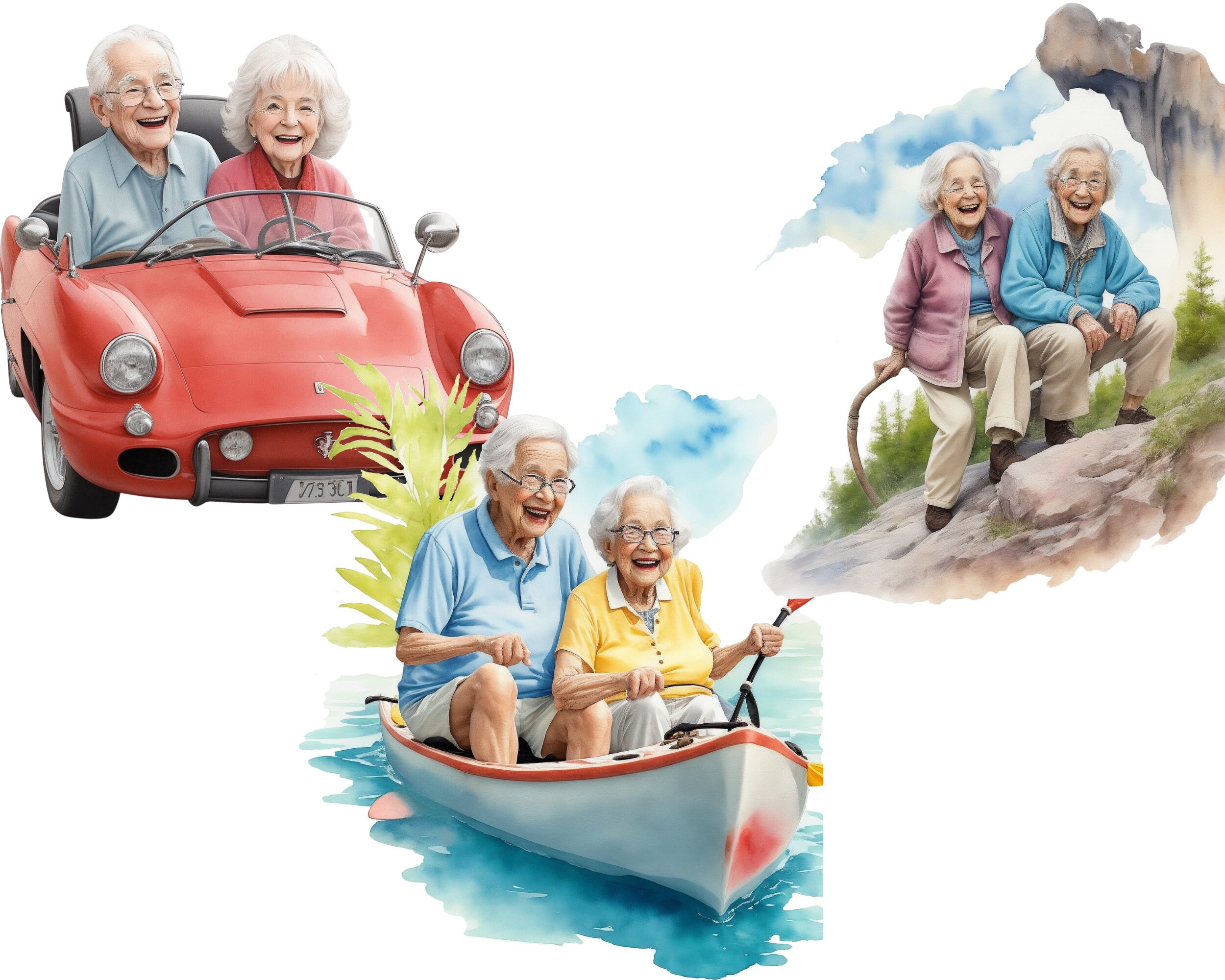 Retired People CLIPART PNG Files, Commercial Use, Transparent ...