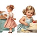 Baker Girls CLIPART PNG Files Commercial Use Transparent Background ...