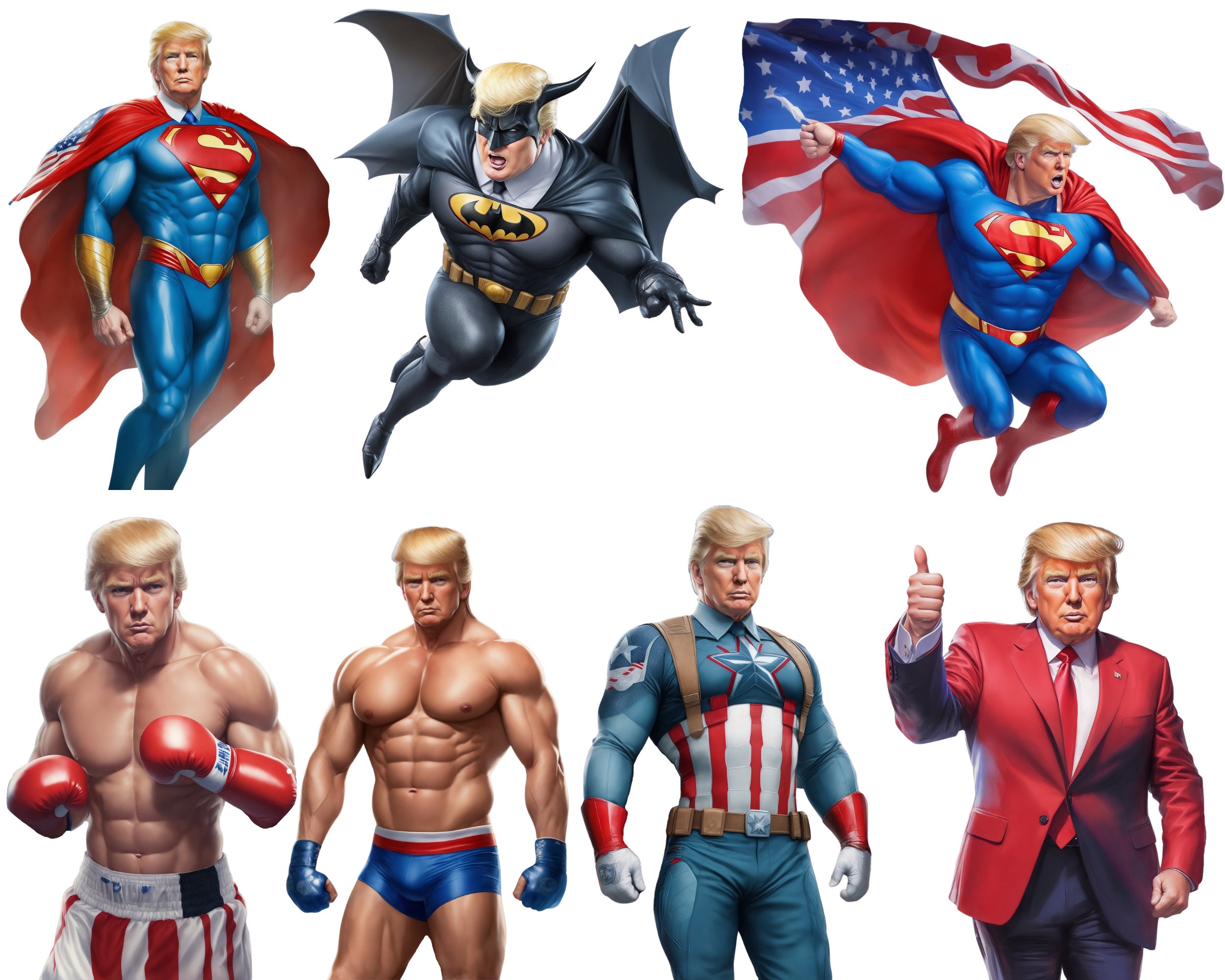 Donald Trump CLIPART PNG Files, Commercial Use, Transparent Background ...