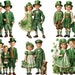 St Patrick's Day Kids CLIPART PNG Files Commercial Use Transparent ...