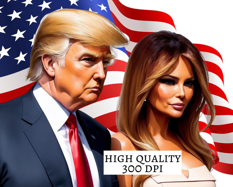 Donald Trump CLIPART PNG Files, Commercial Use, Transparent Background ...