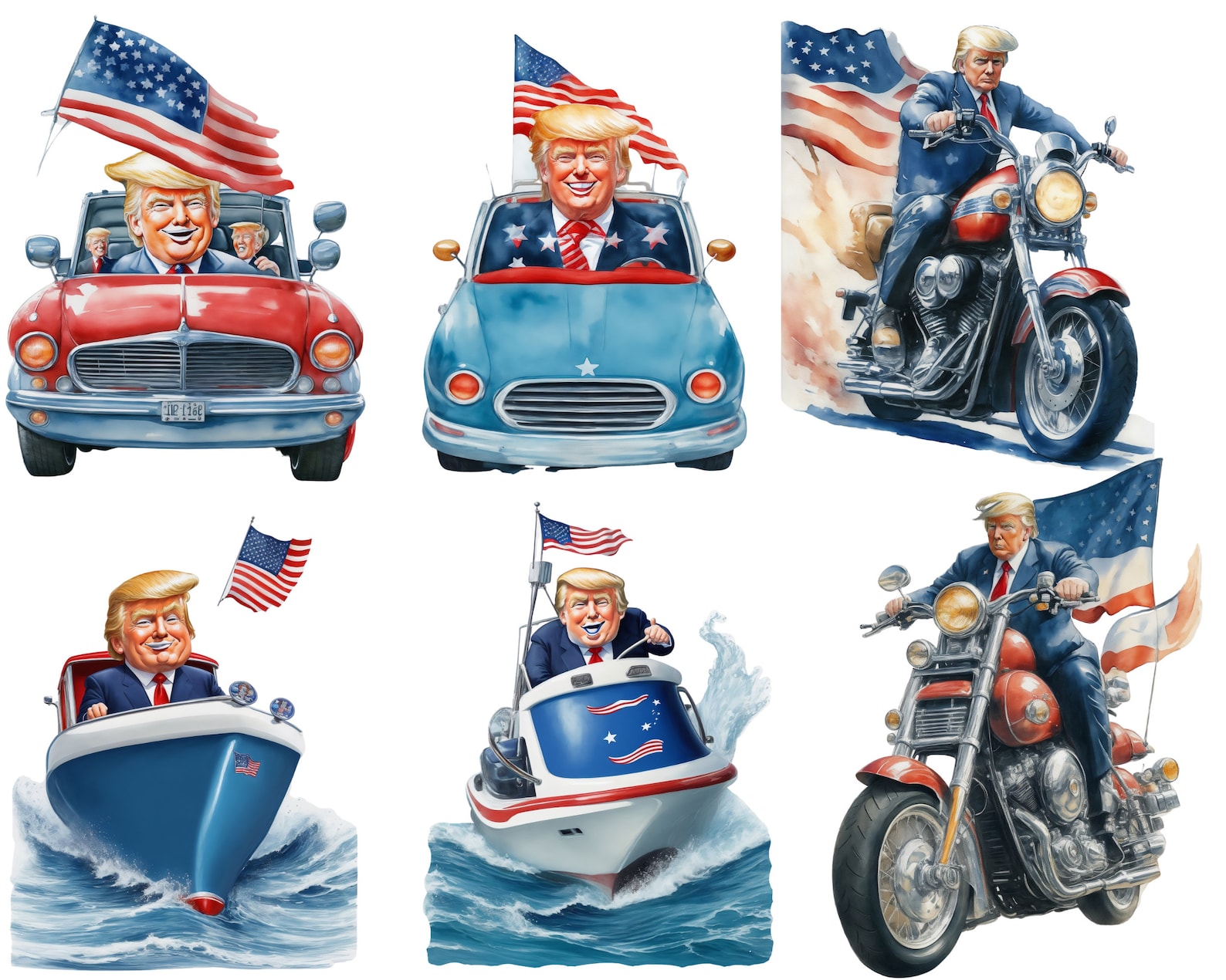 Donald Trump CLIPART PNG Files, Commercial Use, Transparent Background ...