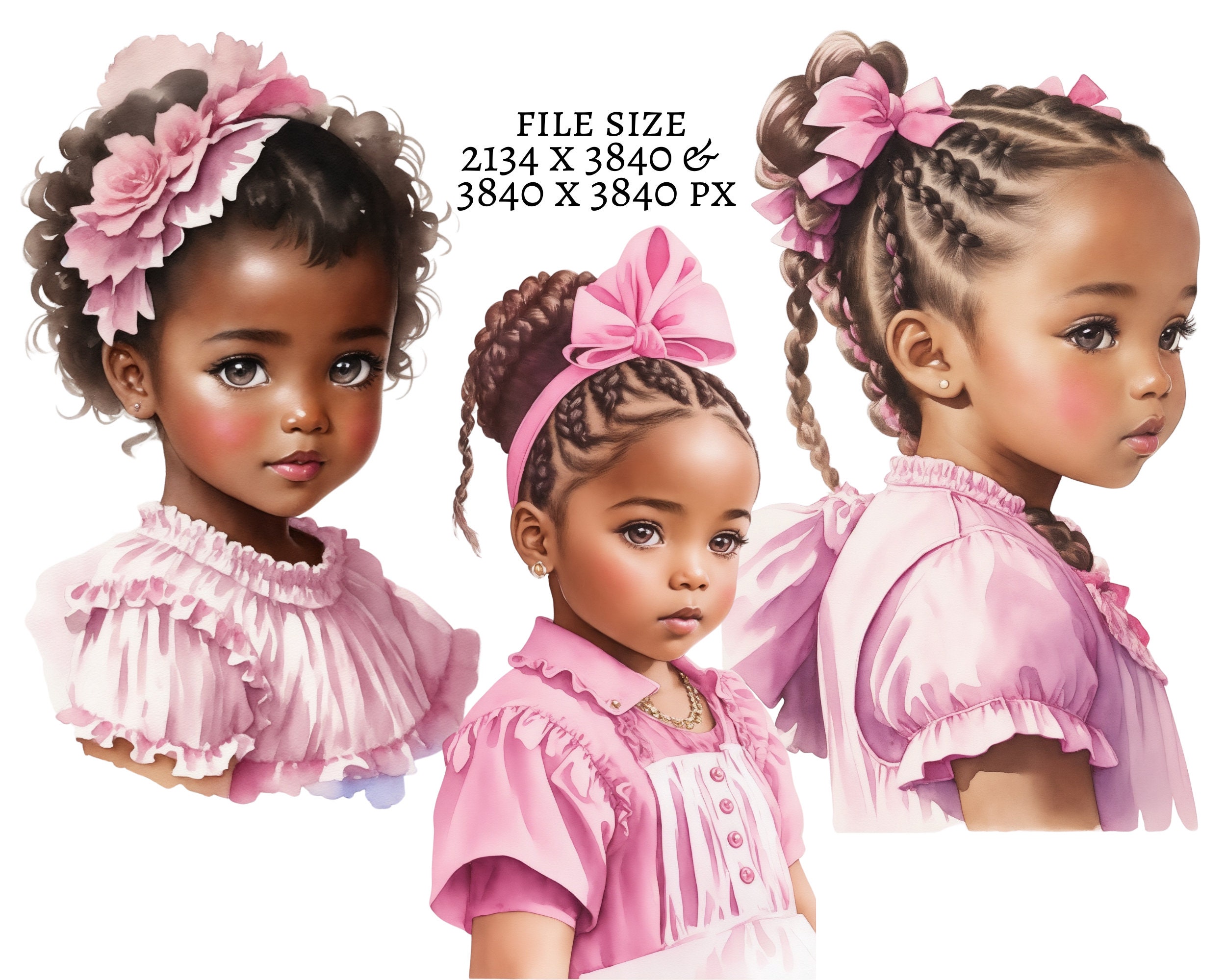 Baby Girls CLIPART PNG Files, Commercial Use, Transparent Background ...