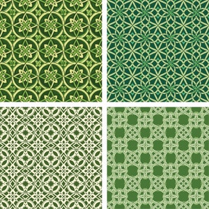 Celtic Pattern Digital Papers JPG, Seamless Crafting Paper, Commercial ...
