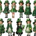 St Patrick's Day Kids CLIPART PNG Files Commercial Use Transparent ...