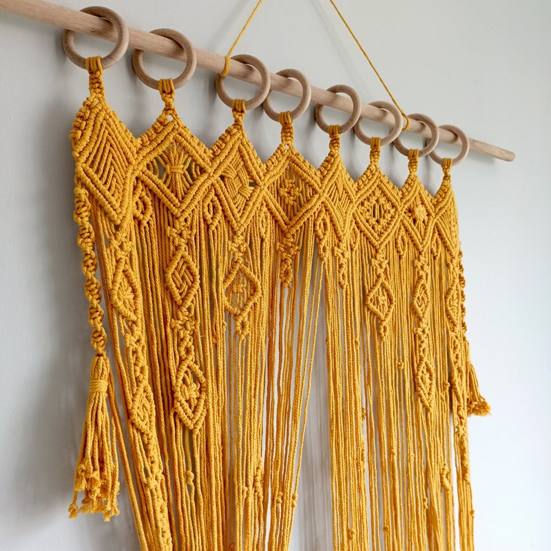 Macrame Door Curtain - Etsy