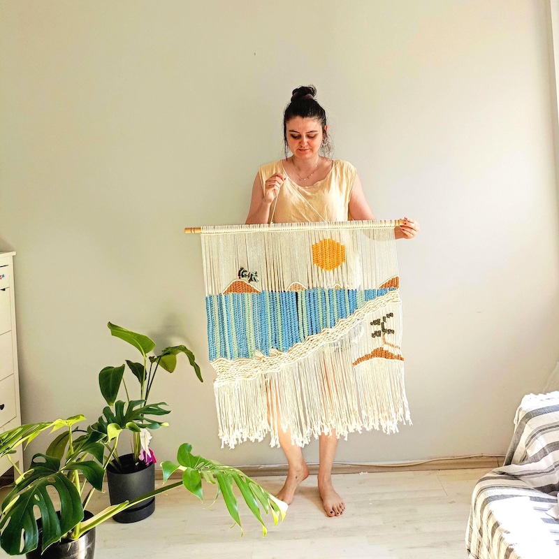 Beach Wall Hanging - Etsy