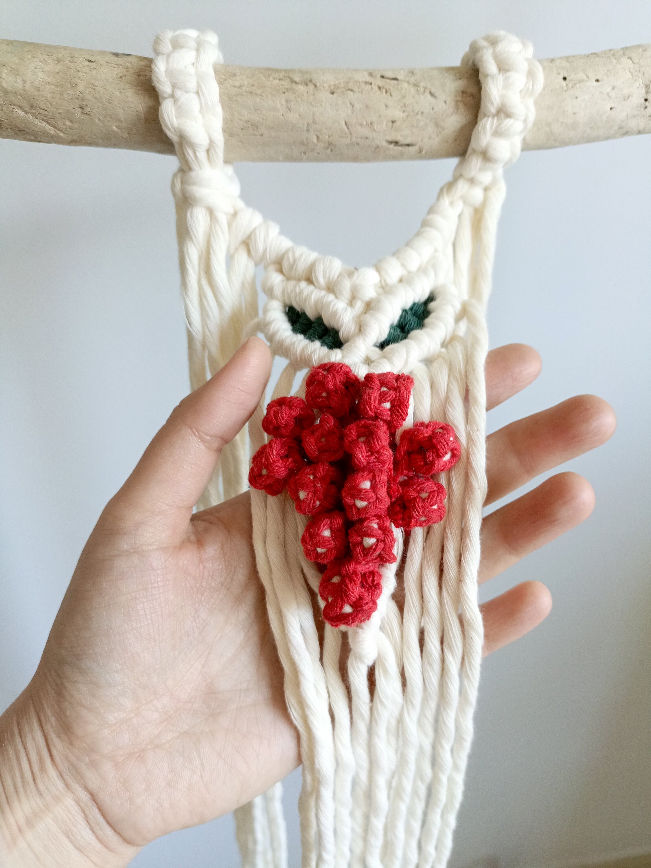 Personalized Fruit Pattern Macrame Curtain for Kitchen Decoration ...