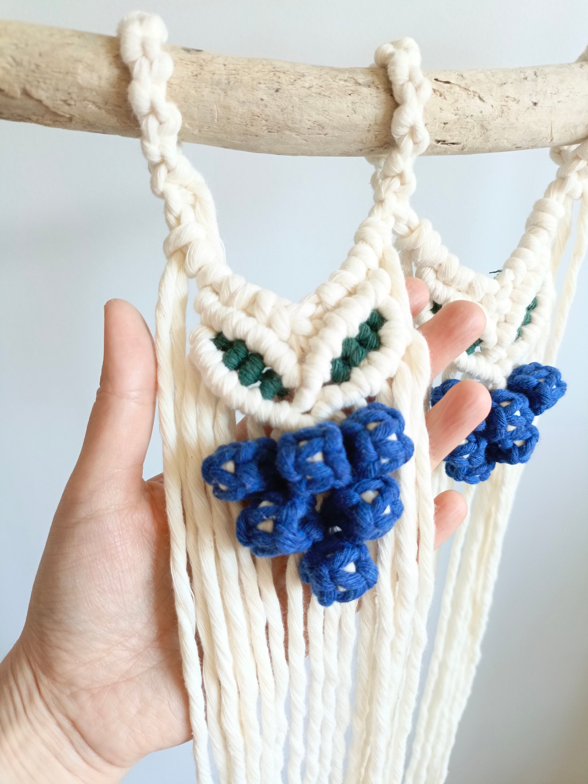 Personalized Fruit Pattern Macrame Curtain for Kitchen Decoration ...