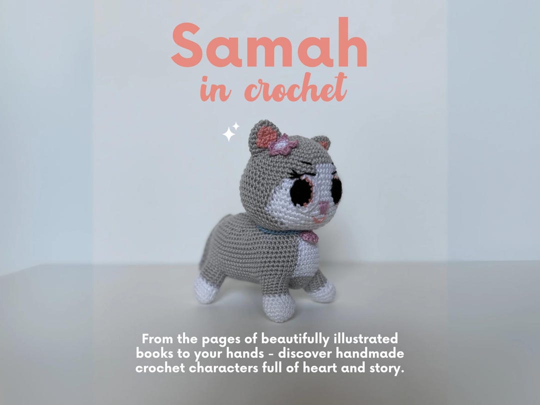 Samah in Crochet - Samah’s Surprise - Crochet Characters - Handmade ...