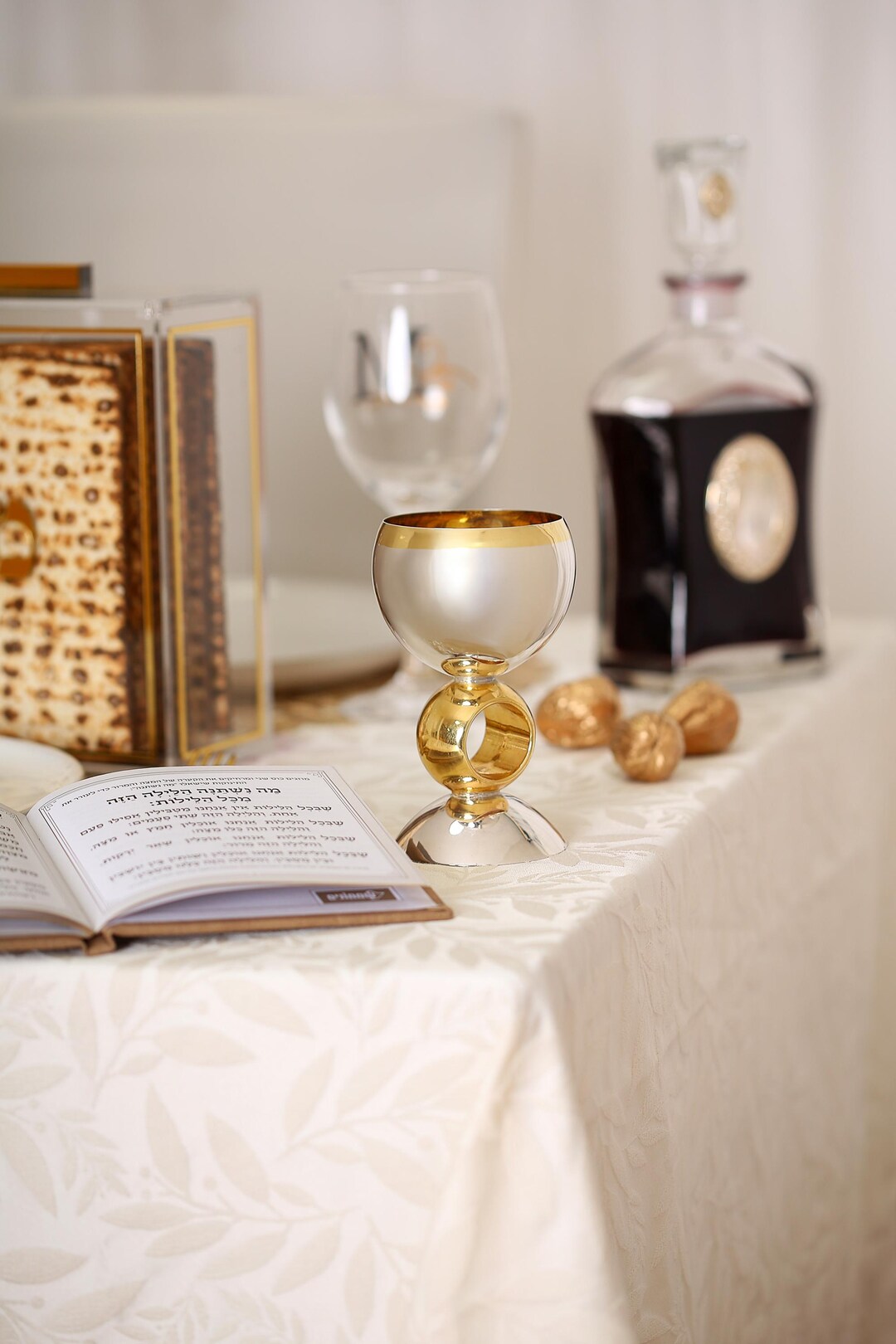 Kos Shel Eliyahu, Passover Extra Large Eliyahu Kiddush Cup, Seder Cup ...