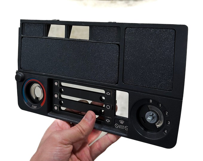 BMW E30 E28 OBC Delete Panel | Onboard Computer Blank Plate | 11 Button ...