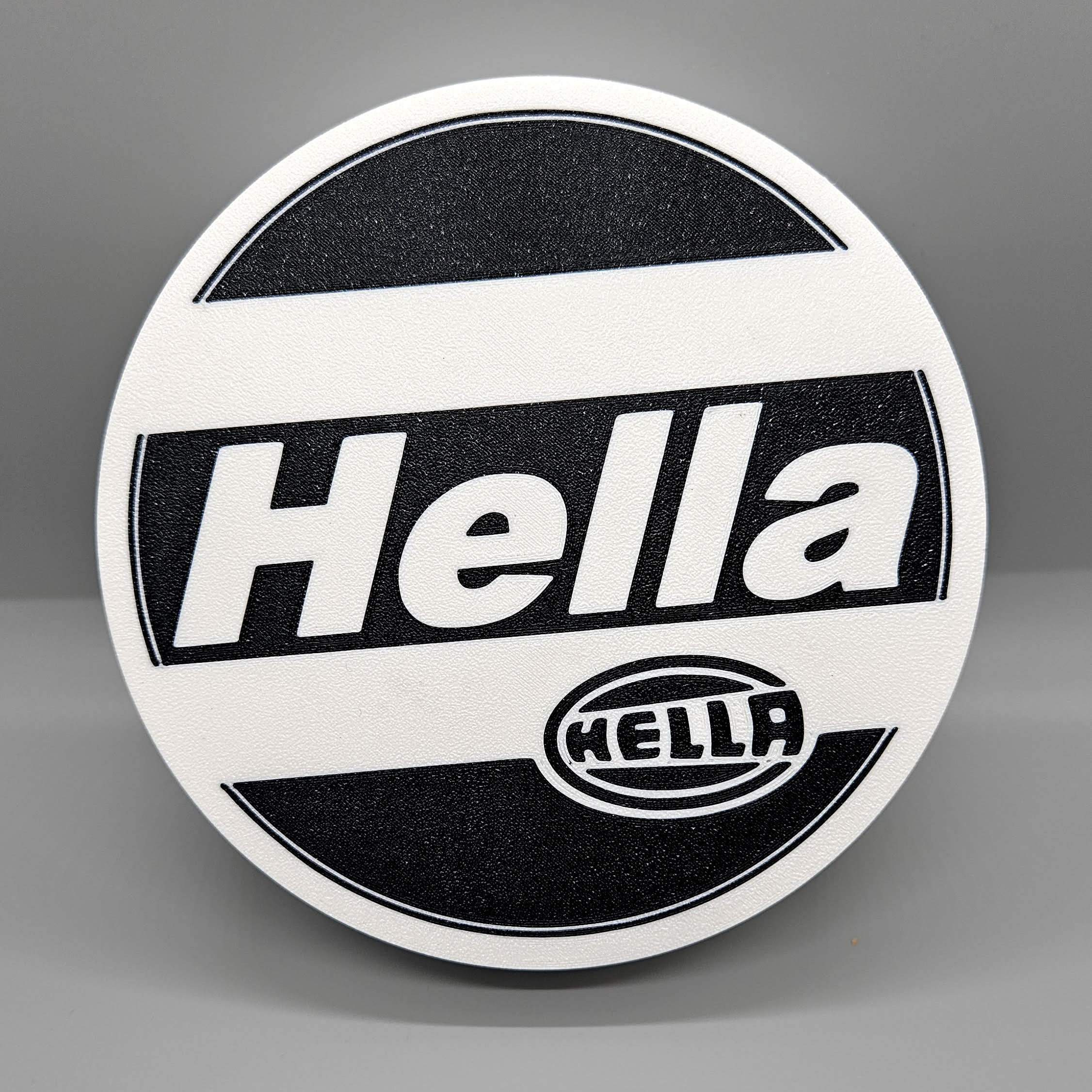 BMW E30 Hella Style High Beam Headlight Covers White Hella Caps Set of ...