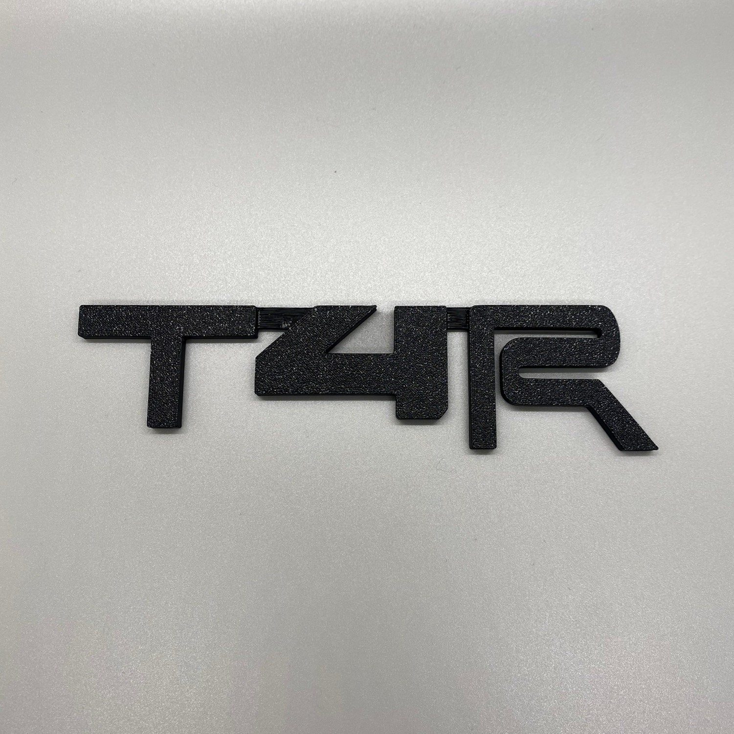 Toyota T4R 4runner Black Badge Custom Black Emblem TRD Surf Hilux ABS ...
