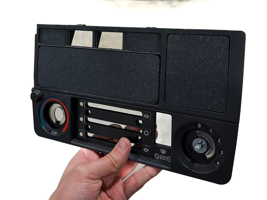 BMW E30 E28 OBC Delete Panel | Onboard Computer Blank Plate | 11 Button ...